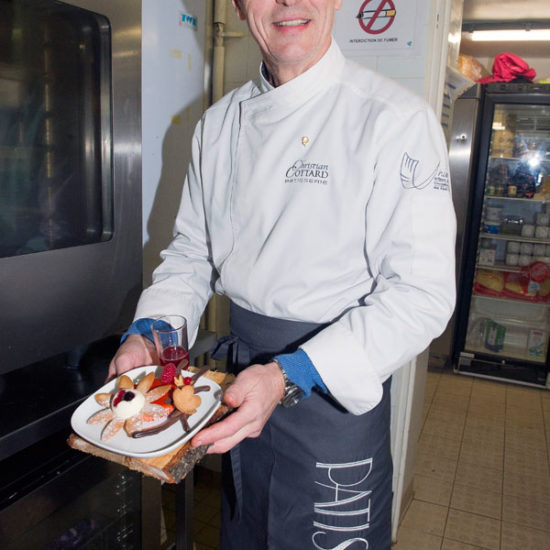 Chefs au Sommet d’Auron, David Graziani and Christian Cottard at Le ...