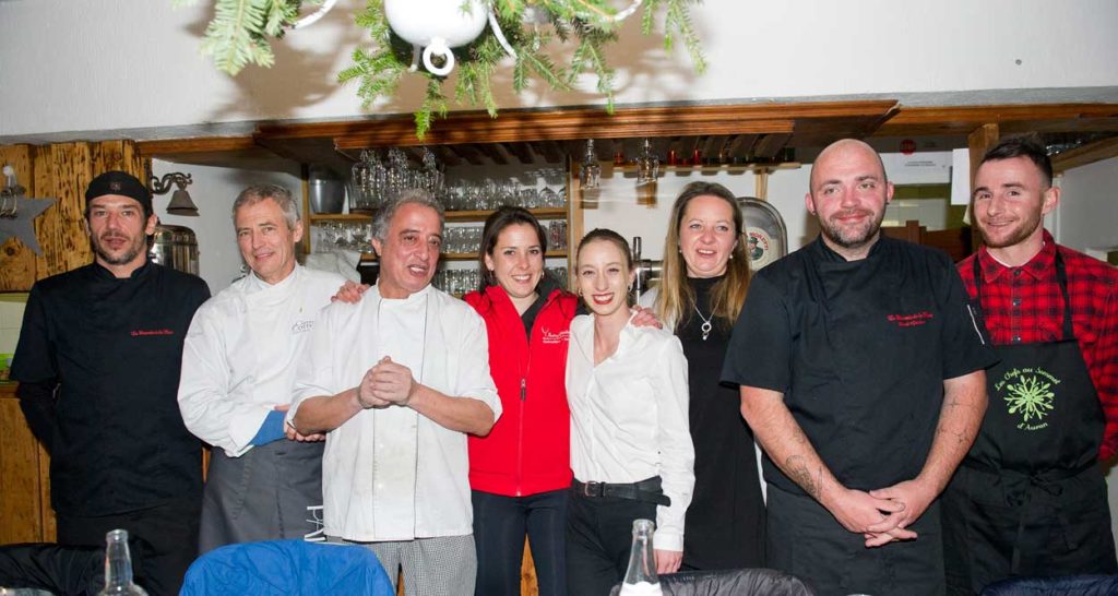 Chefs au Sommet d’Auron, David Graziani et Christian Cottard au Farban ...