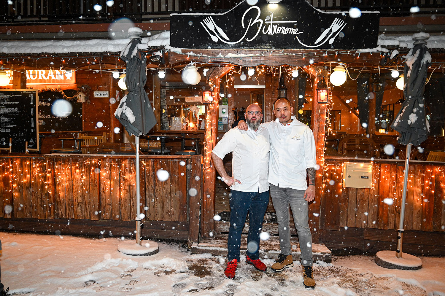 Chefs au Sommet d’Auron 2023, Nhut Nguyen et Stéphane Mangin au ...