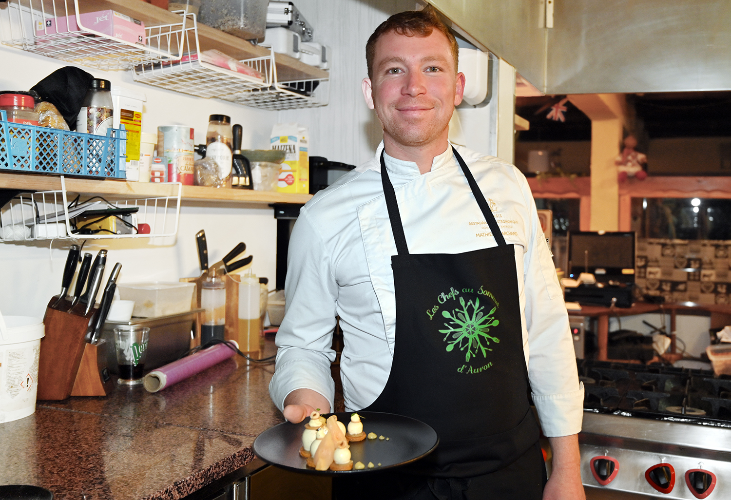 Chefs au Sommet d'Auron 2023, Alexandre Martin and Mathieu Marchand at ...