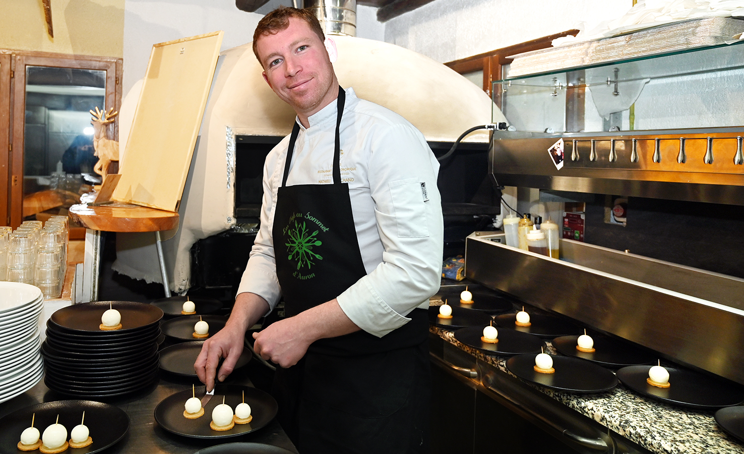Chefs au Sommet d'Auron 2023, Alexandre Martin and Mathieu Marchand at ...