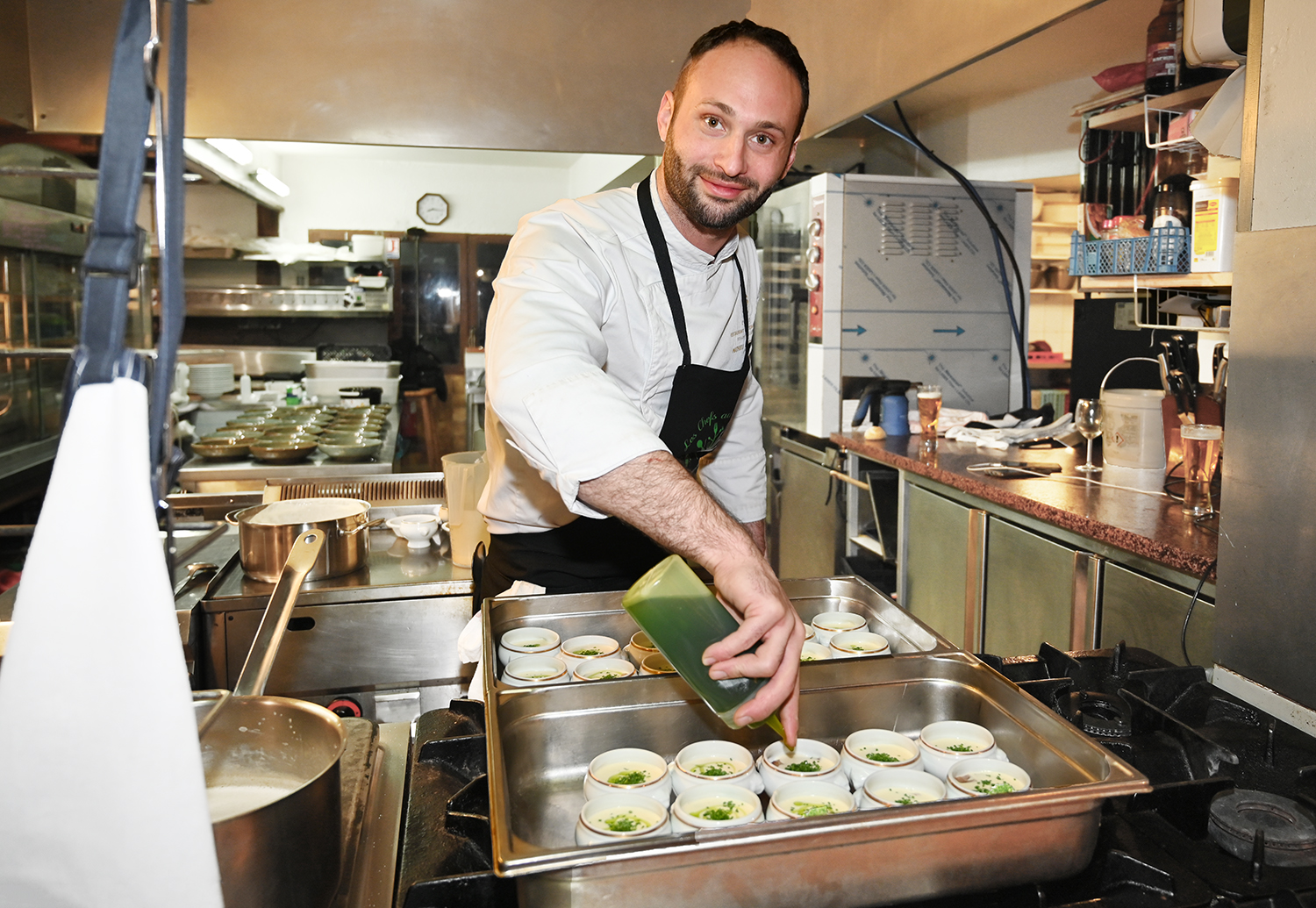 Chefs au Sommet d'Auron 2023, Alexandre Martin and Mathieu Marchand at ...