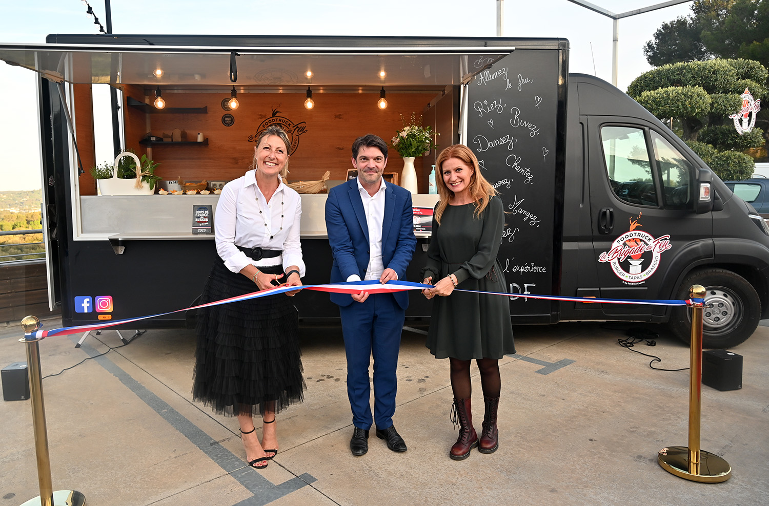 La Brigade du Feu by Sandrine Events Inaugurée au Cube Réceptions