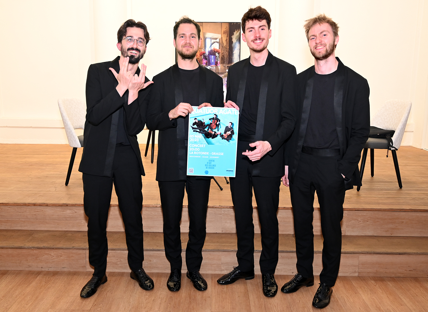 Quatuor Agate : Festival de Musique de Chambre à Grasse - YesICannes