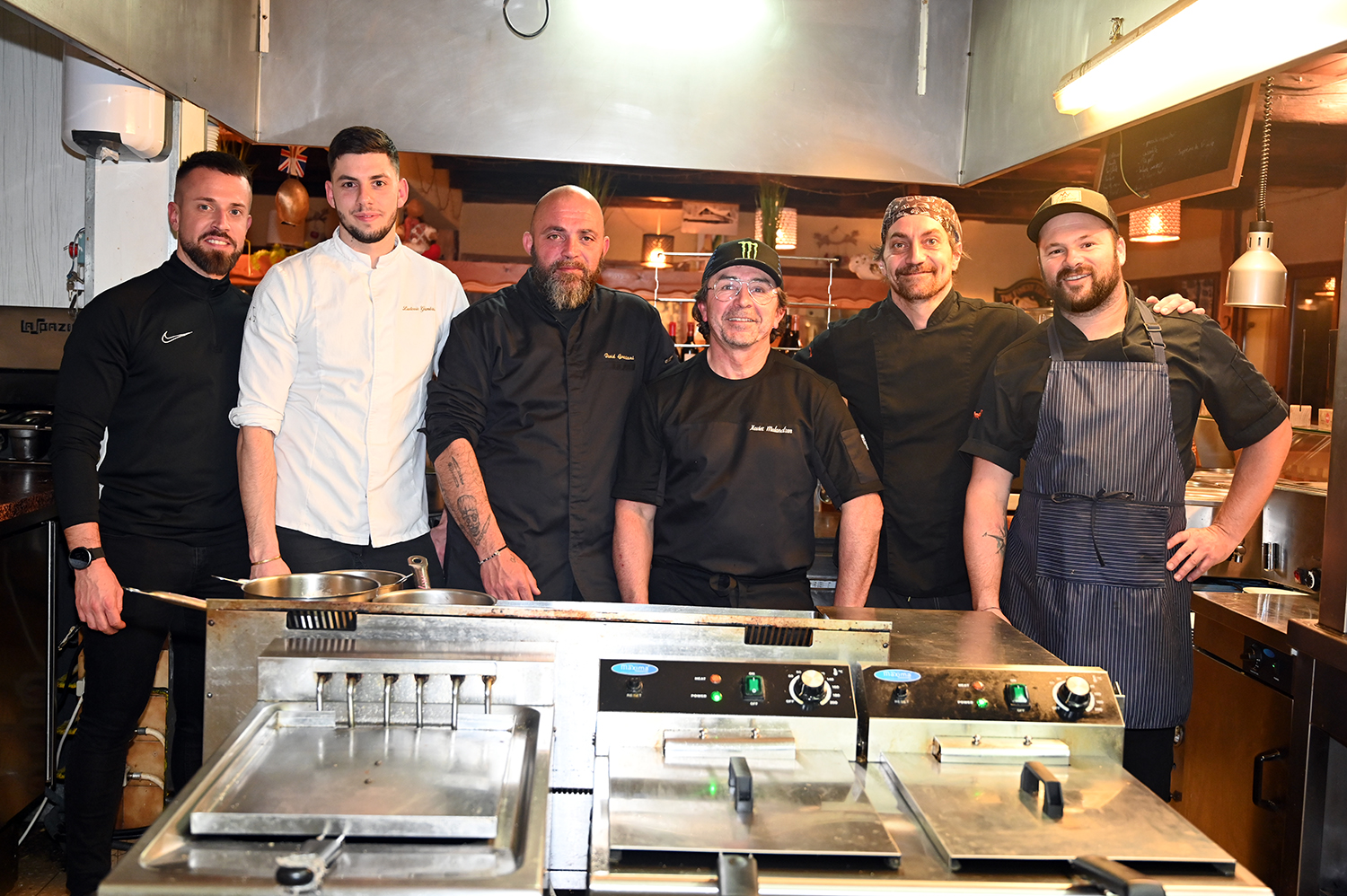 Chefs au Sommet d’Auron 2024, Xavier Malandran et Ludovic Gambini à L ...